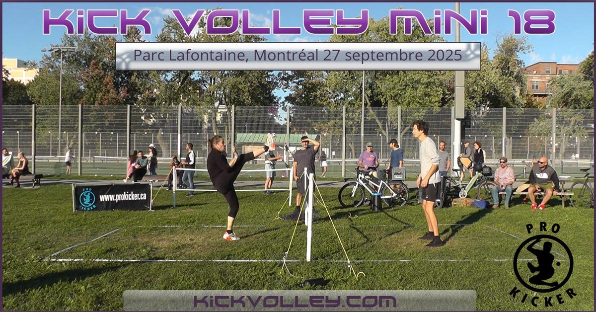 Kick Volley Mini 18 - Footbag Archives
